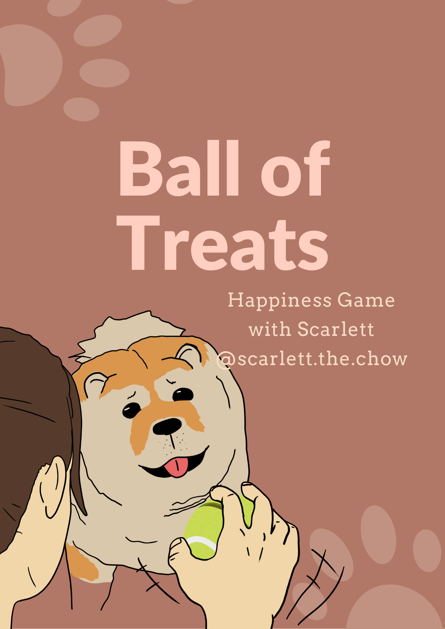Ball of Treats… Happiness Games for Dogs - Bounce and Bella