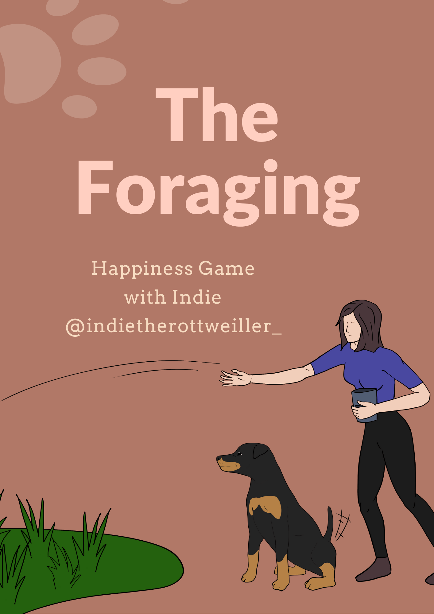 The Foraging - Happiness Games for Dogs - Bounce and Bella