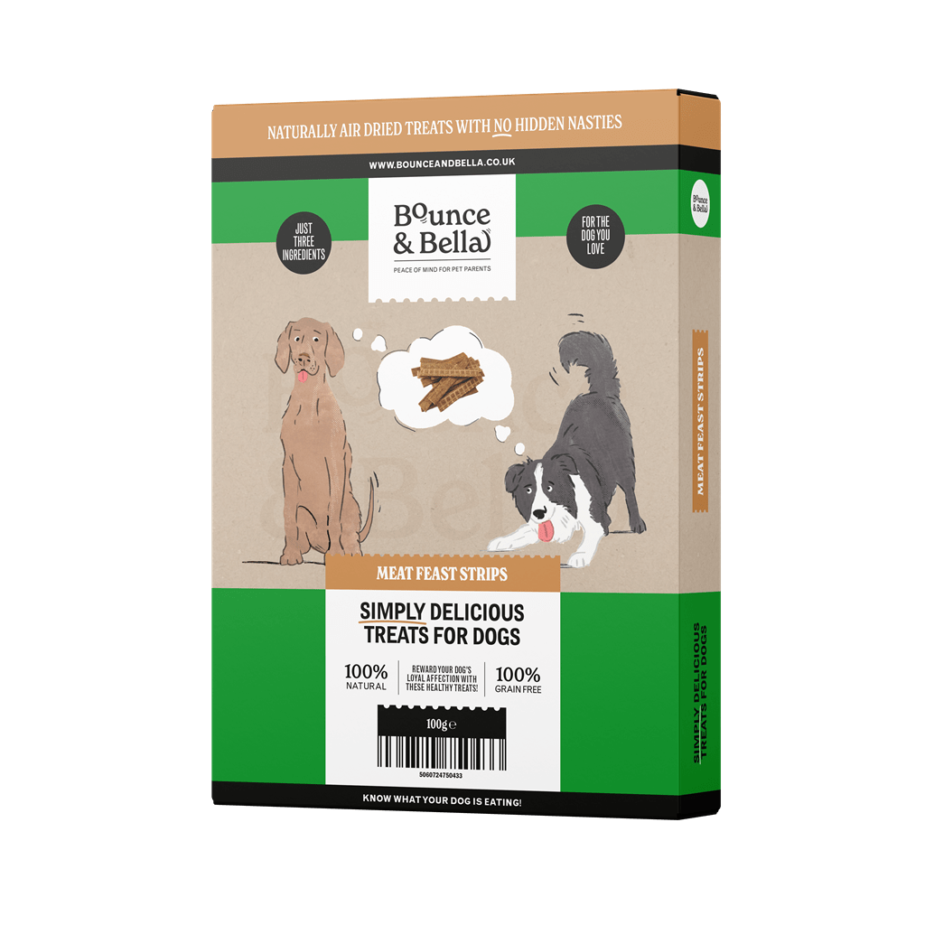 Spend over £20 for Free Meat Feast Strips - Bounce and Bella